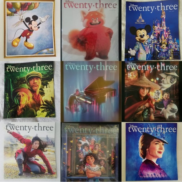 Disney | Other | Disney D23 Magazine Disney 0 Fall 2023 Commemorative ...